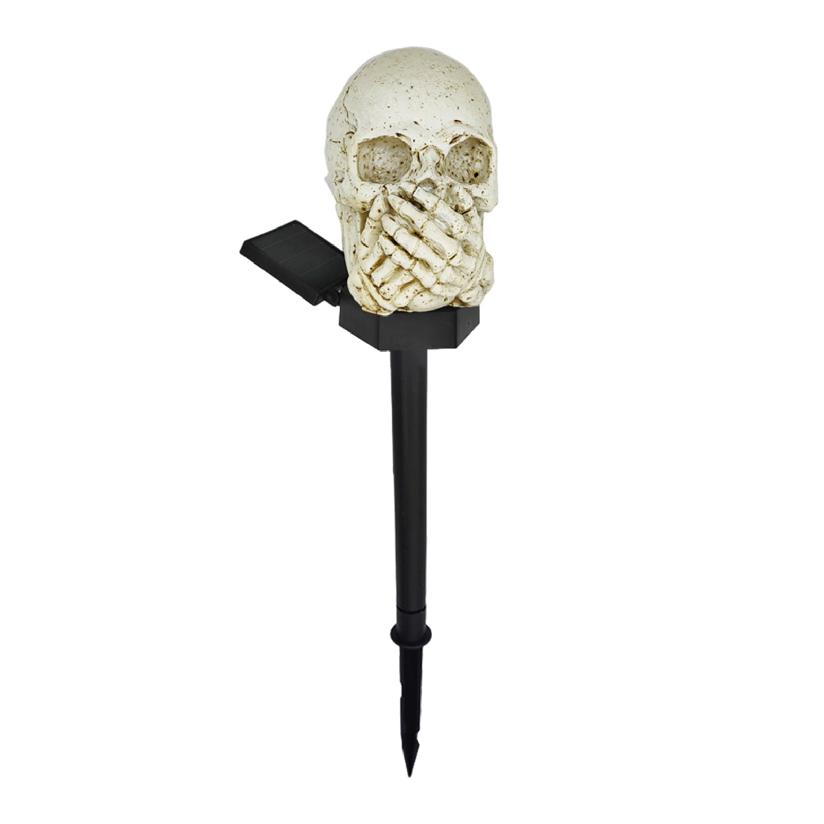 Warkul Skull Halloween Decorations with Solar Lights, Halloween Decor ...