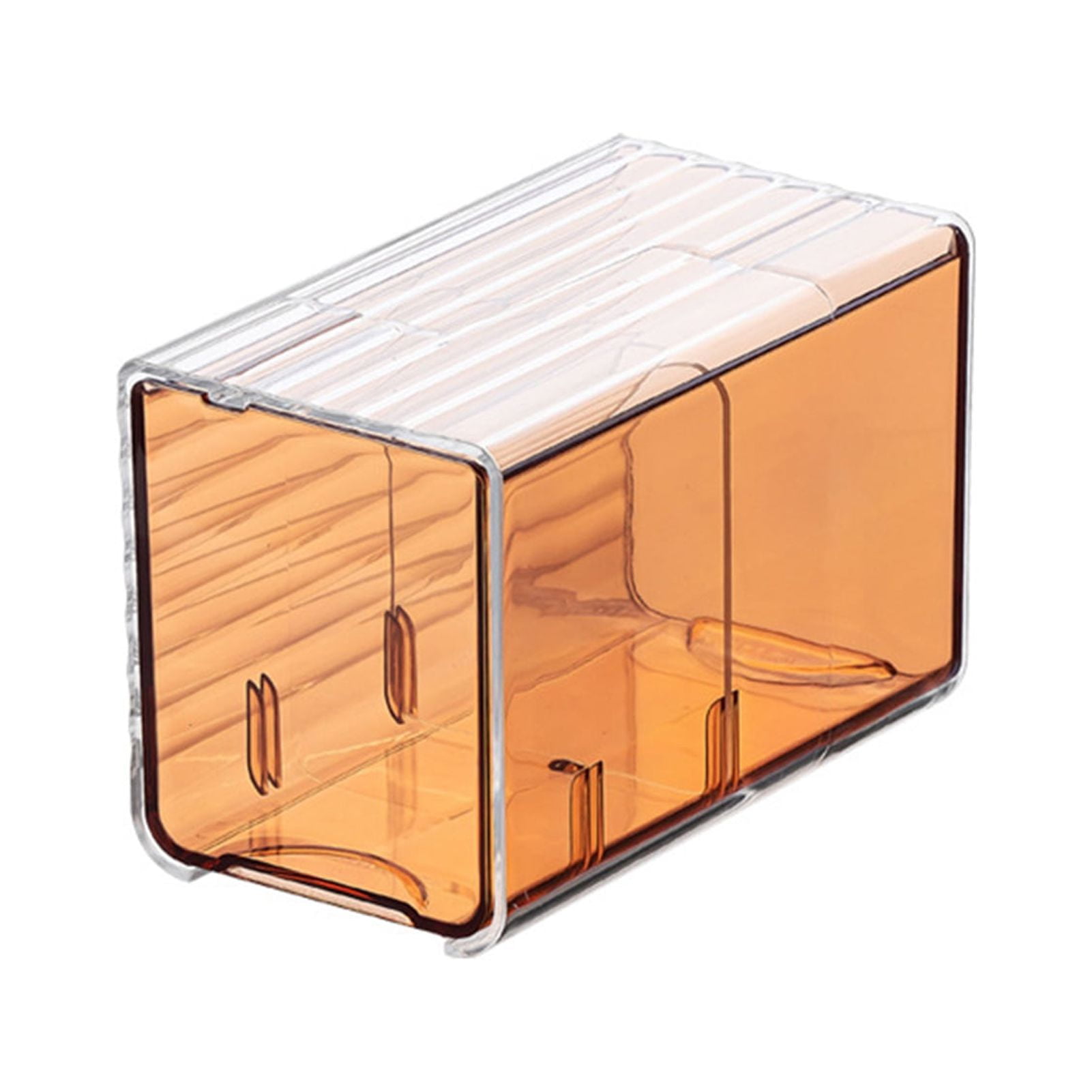 Warkul Storage Box Clear Plastic Wall-Mounted Storage Box Space-Saving ...