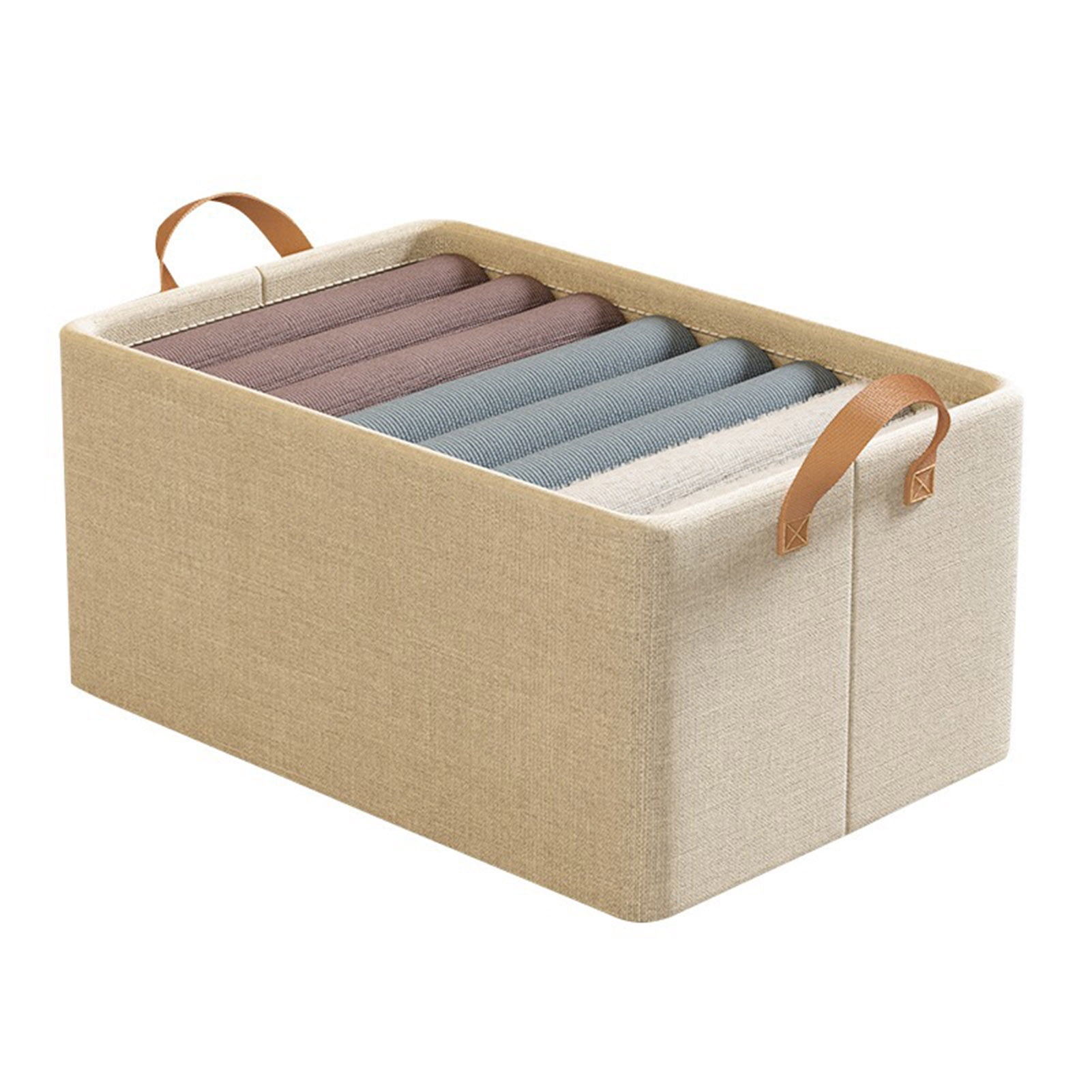 Warkul Storage Box Space-saving Foldable Large Capacity Clothes Storage ...