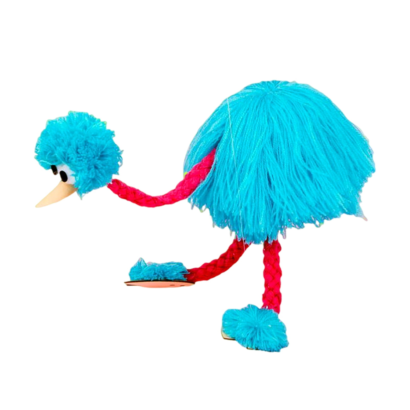 Warkul String Puppets, Ostrich Puppet Plush Toy String Doll Parent ...