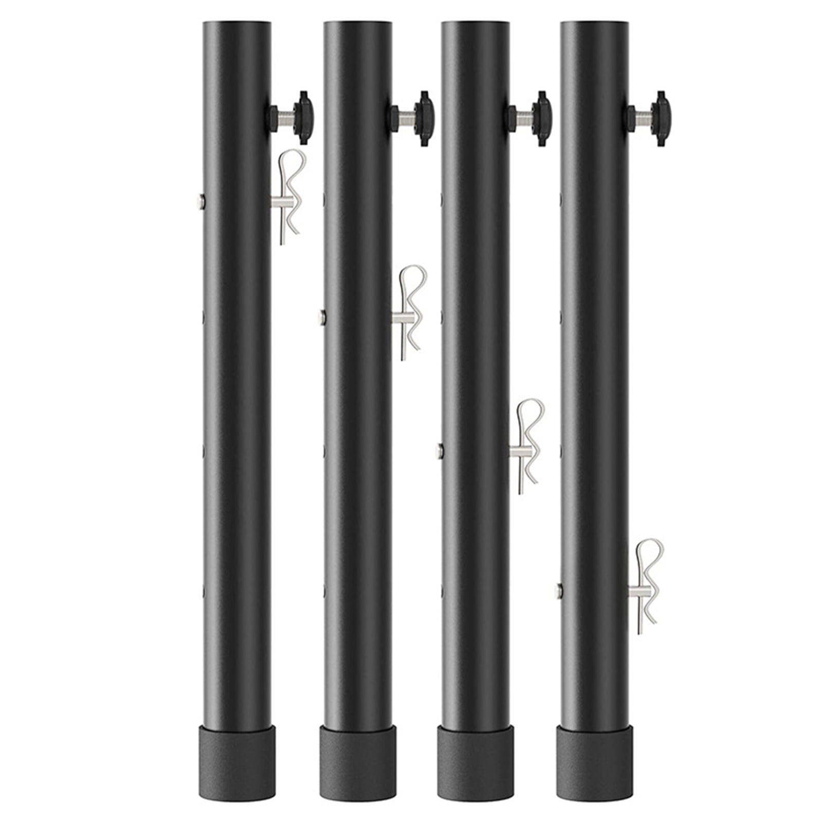 Warkul Table Height Extender - 4Pcs Heavy Duty Adjustable Rustproof ...