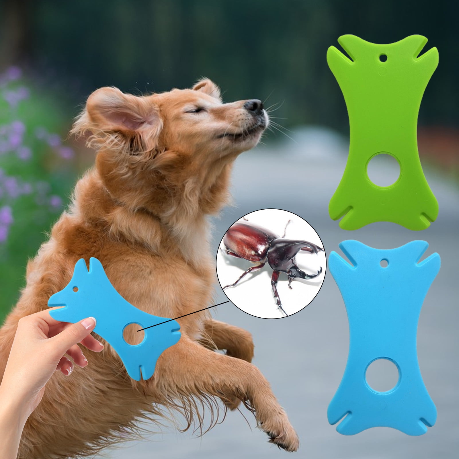 Warkul Tick Card with Magnifying Glass Easy to Use Tick Catcher Durable ...