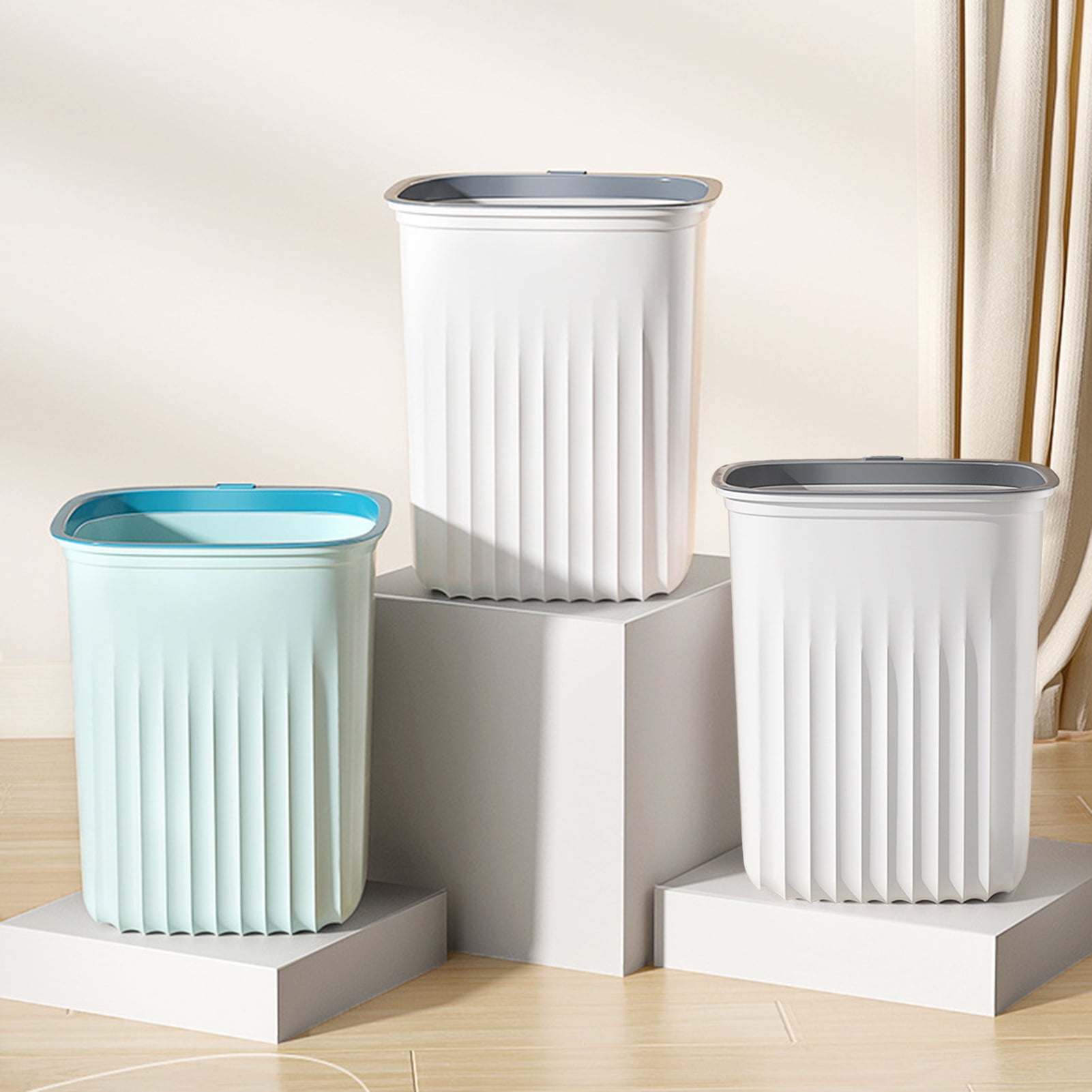 Warkul Transparent Bathroom Storage Rack with Large Capacity ...