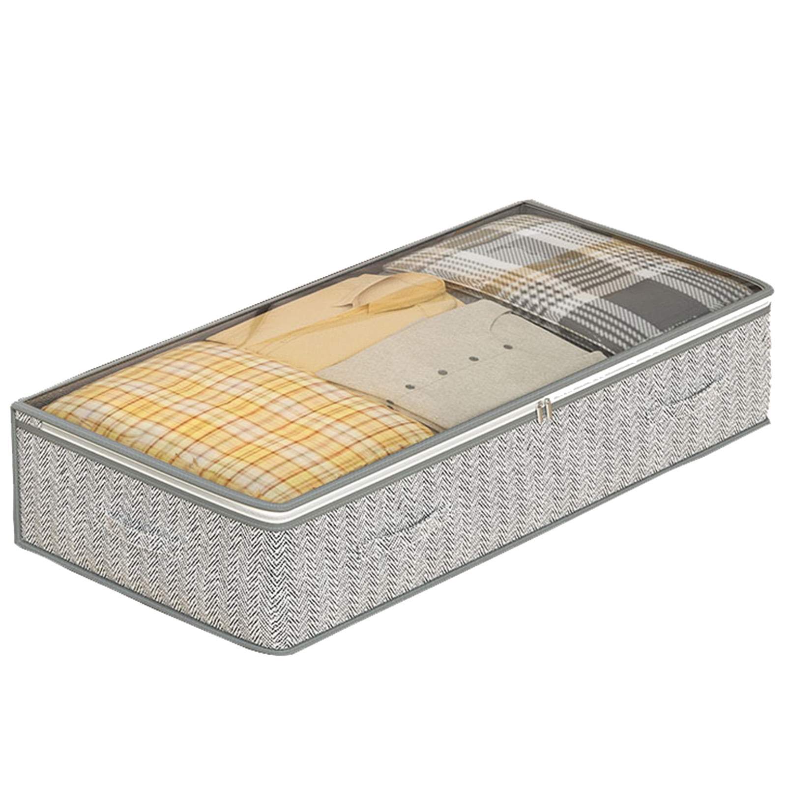 Warkul Underbed Storage Containers Maximize Space Large Capacity Clear ...