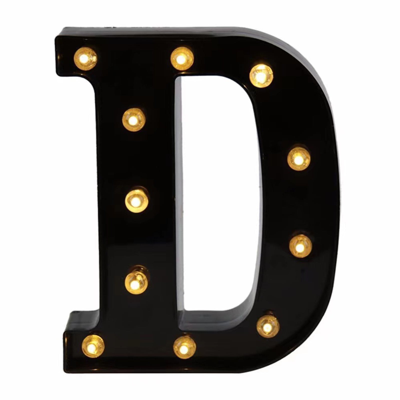 Warkul Versatile Waterproof Battery Powered LED Alphabet Lights Sign ...