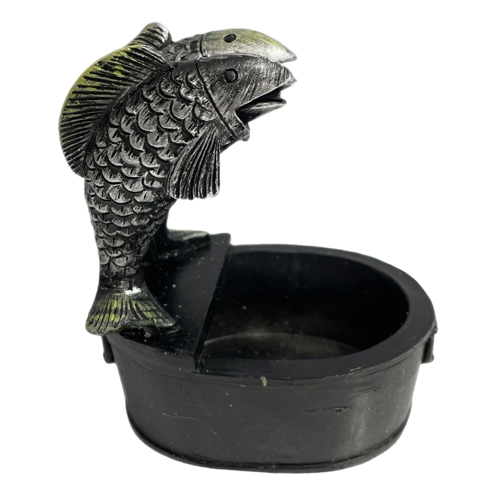 Warkul Vintage-Style Animal Fountain for Birds/Fish - Micro Landscape ...