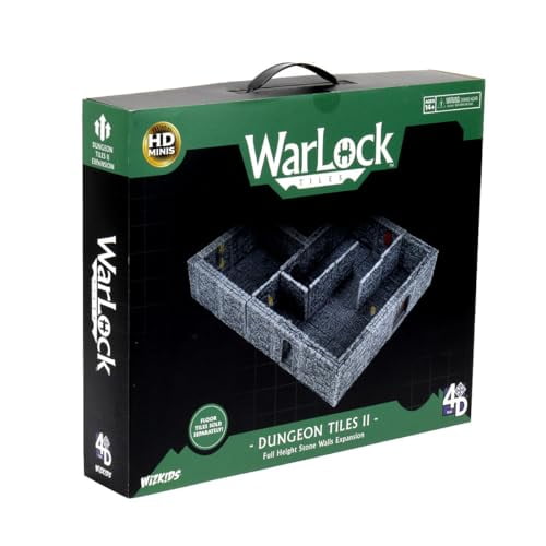Warlock Tiles: Expansion – Dungeon Tiles II Full Height Stone Walls ...