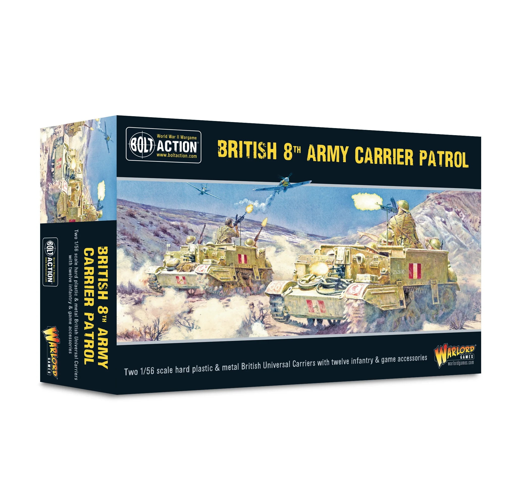 Warlord Games, Bolt Action, 8th Army Carrier Patrol, Wargaming ...