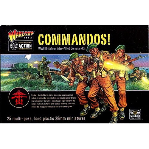 Warlord Games Bolt Action British Commandos! WLG 402011007 - Walmart.com