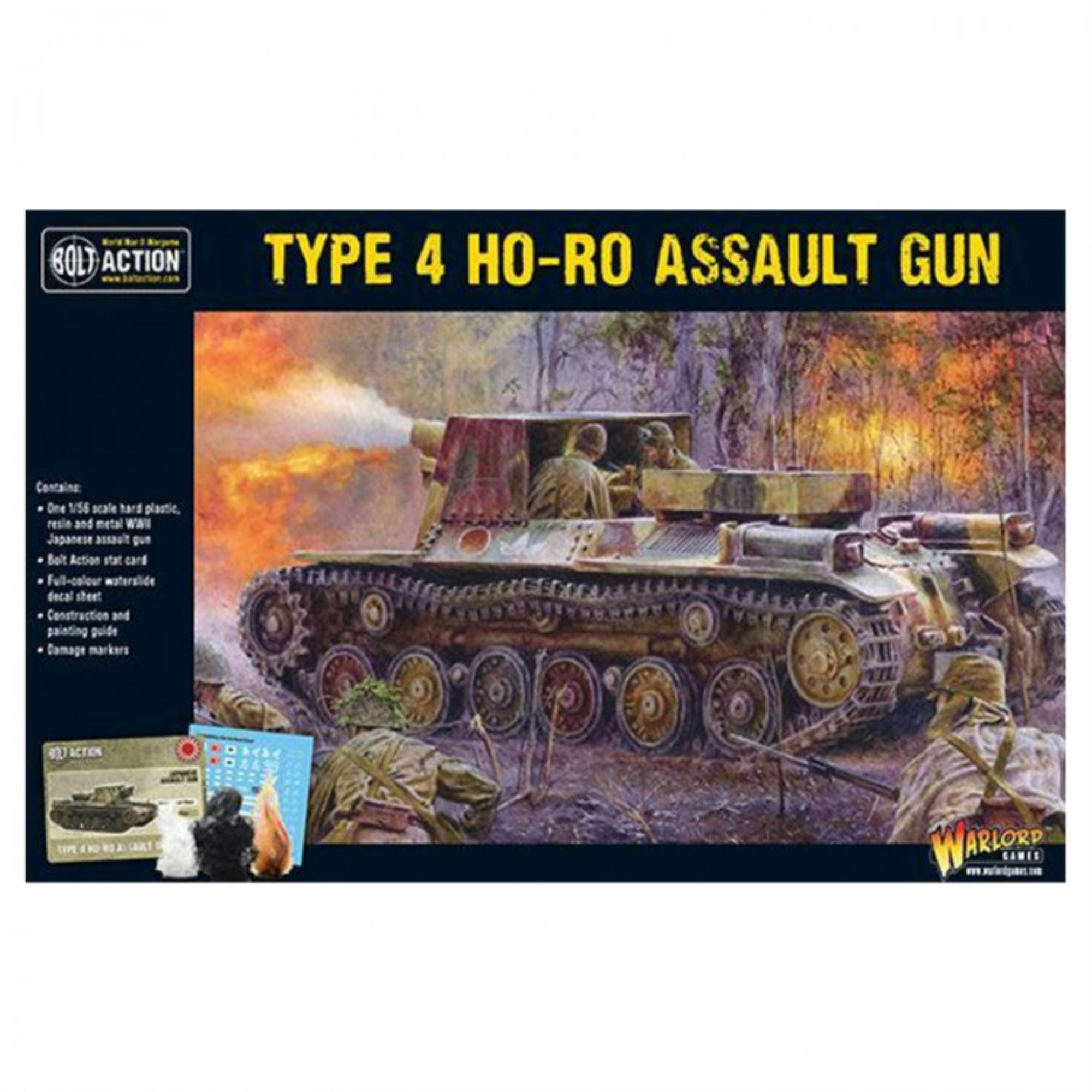 Warlord Games Bolt Action Japanese Type 4 Ho-Ro Assault Gun 402416004 ...