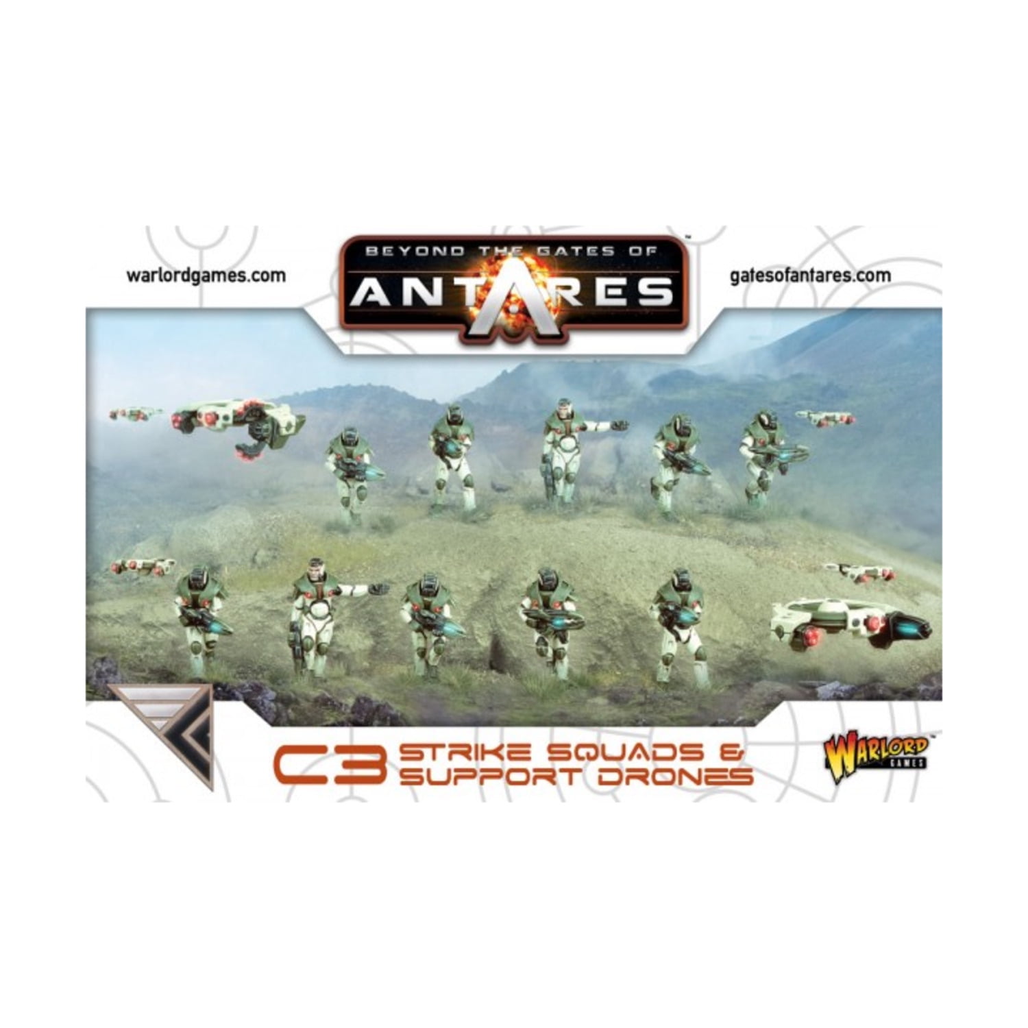 Warlord Games C3 Strike Squads & Support Drones New - Walmart.com