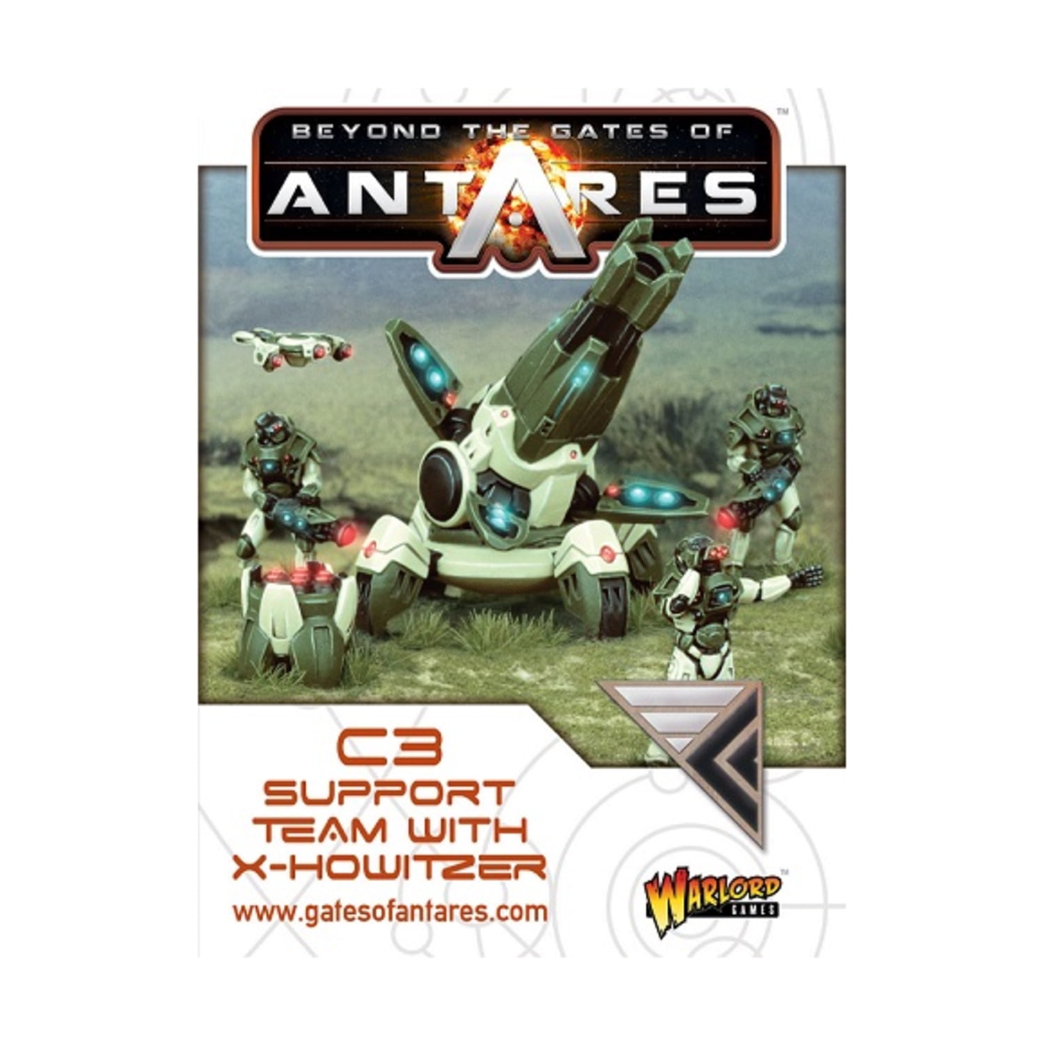 Warlord Games C3 Support Team w/X-Howitzer New - Walmart.com