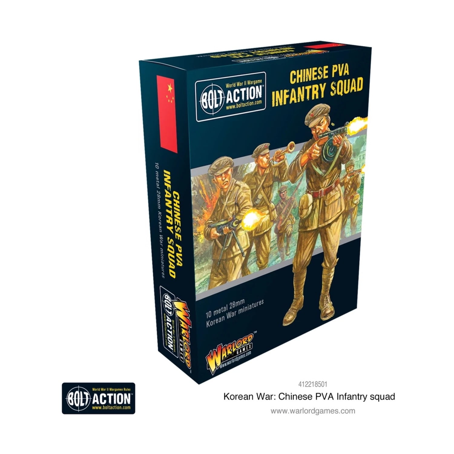 Warlord Games Chinese PVA Infantry Squad New - Walmart.com