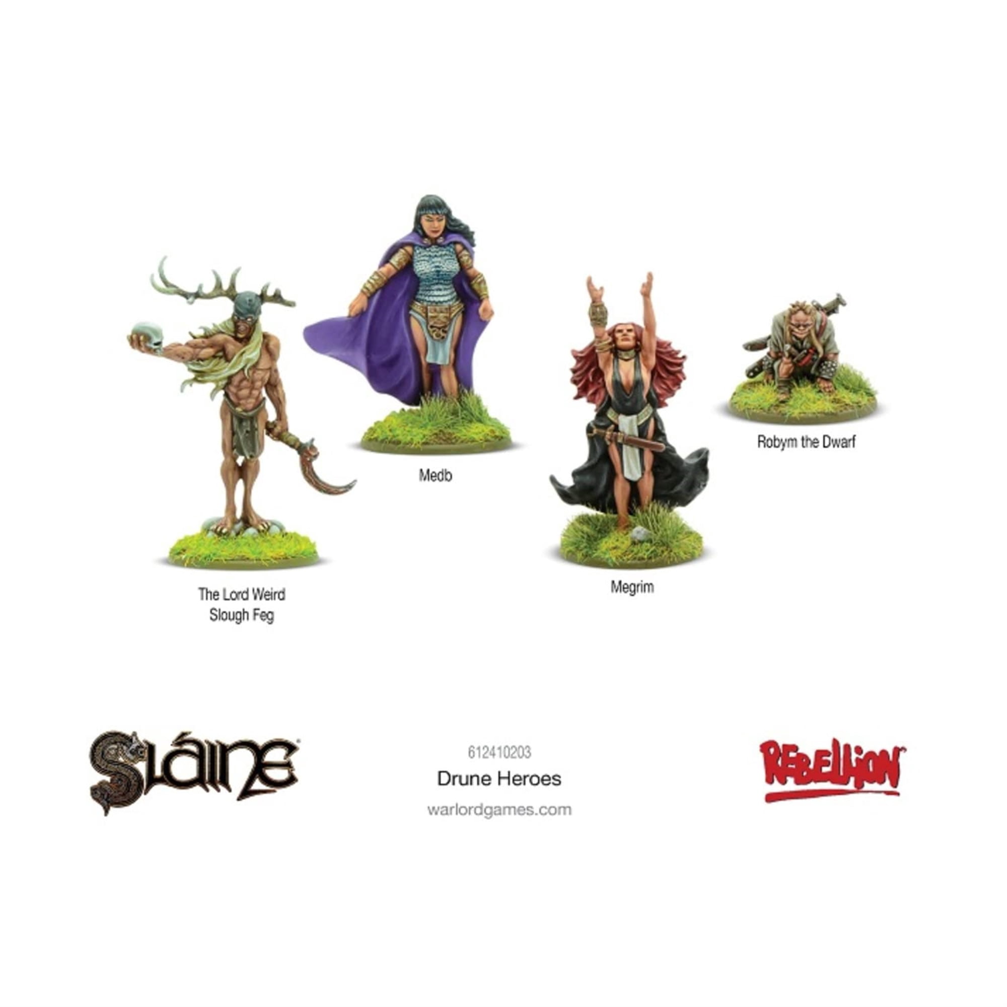 Warlord Games Drune Heroes - Walmart.com