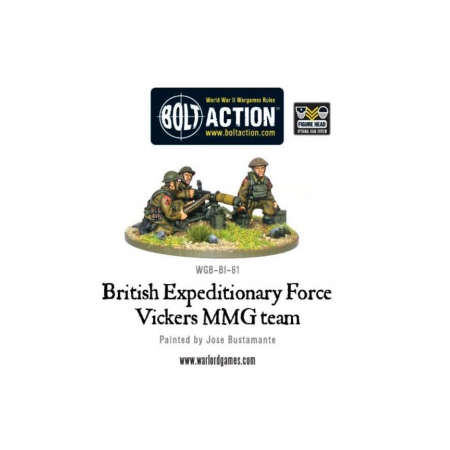 Warlord Games Early War - British Vickers MMG Team New - Walmart.com