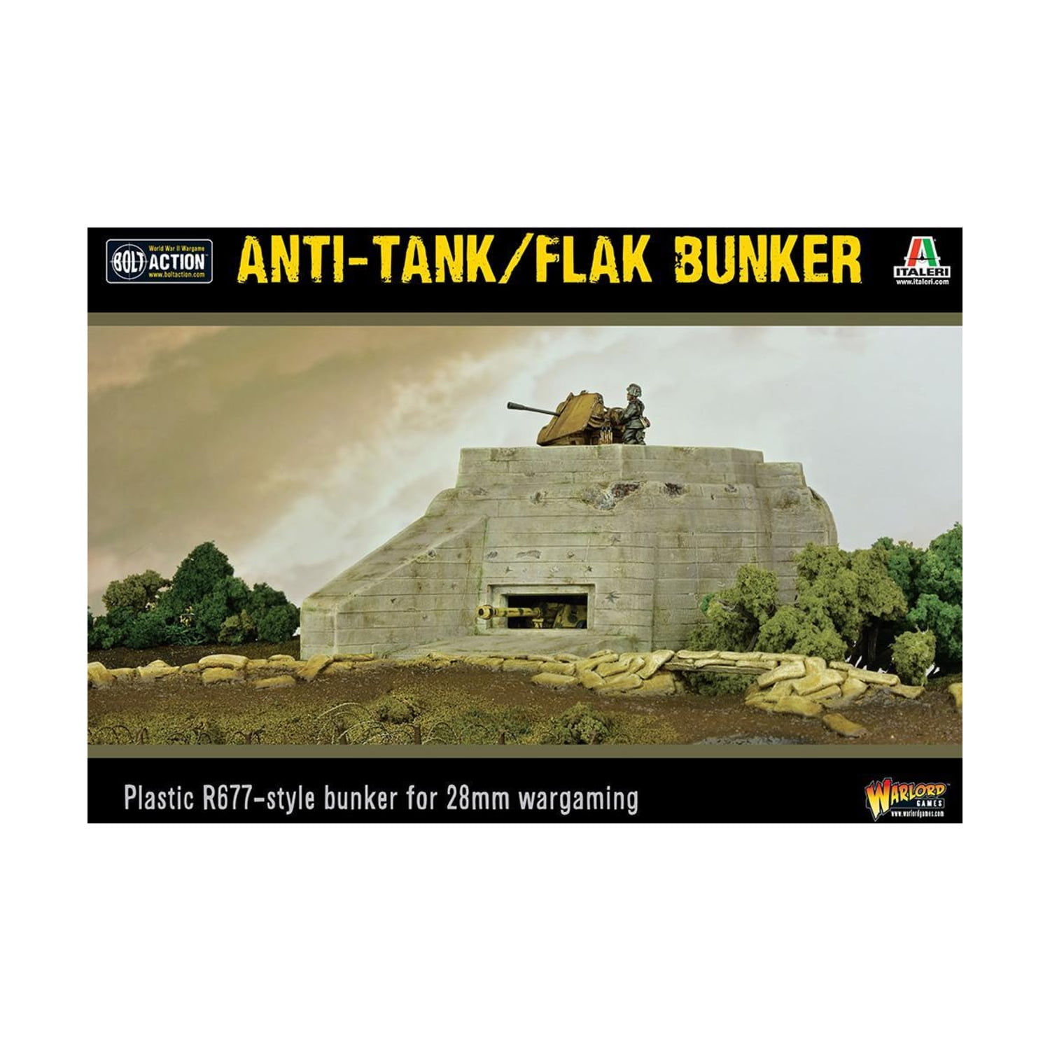 Warlord Games Flak Bunker New - Walmart.com