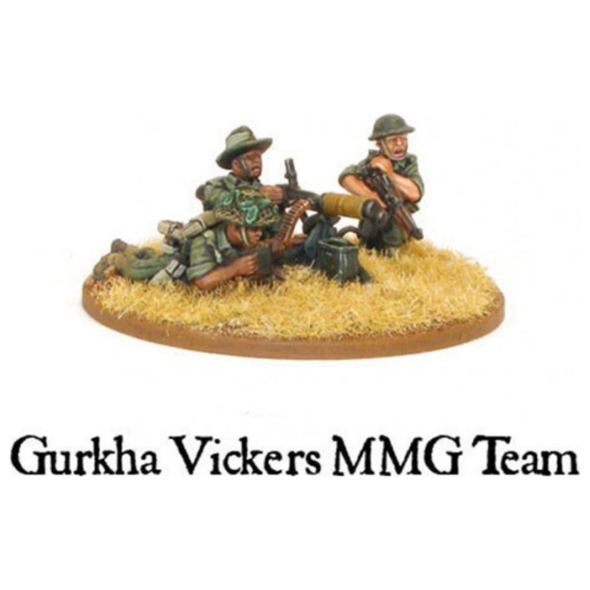 Warlord Games Gurkha Vickers MMG Team New - Walmart.com