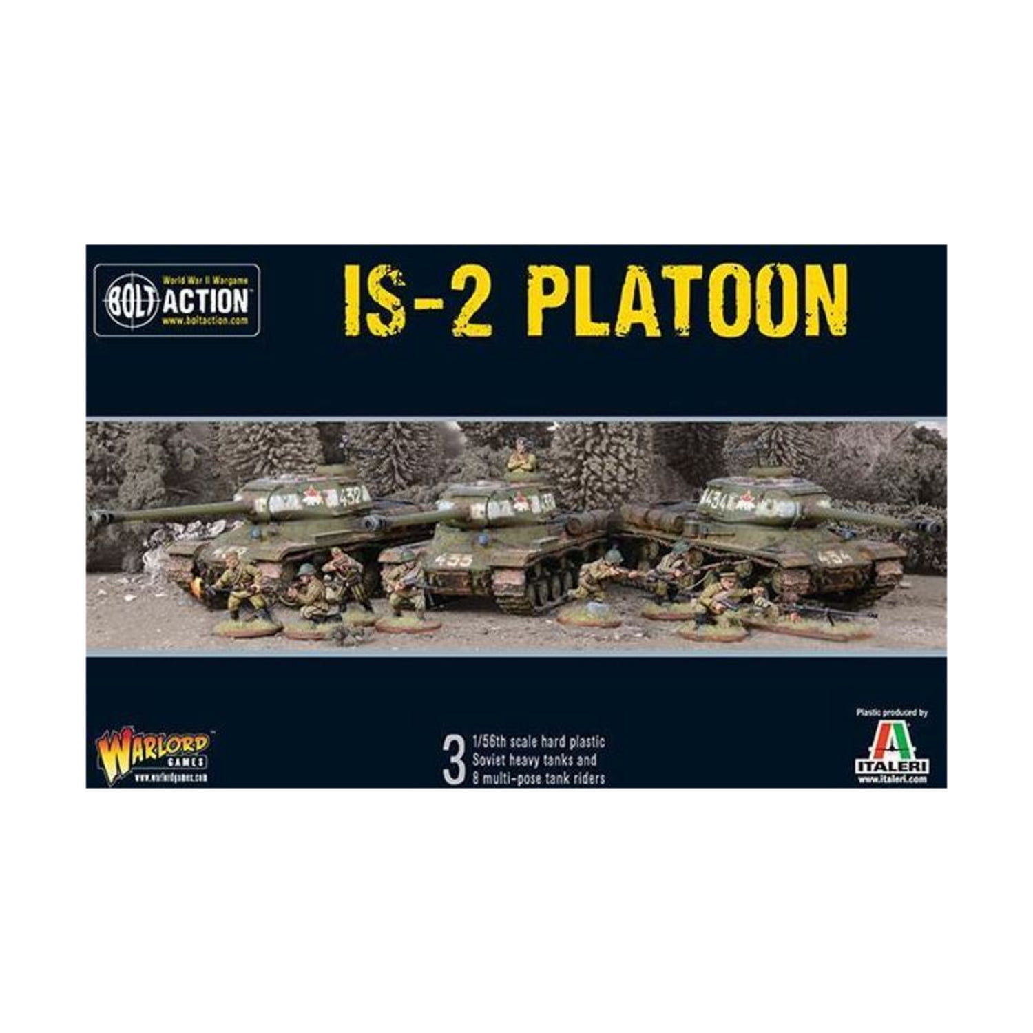 Warlord Games IS-2 Platoon New - Walmart.com
