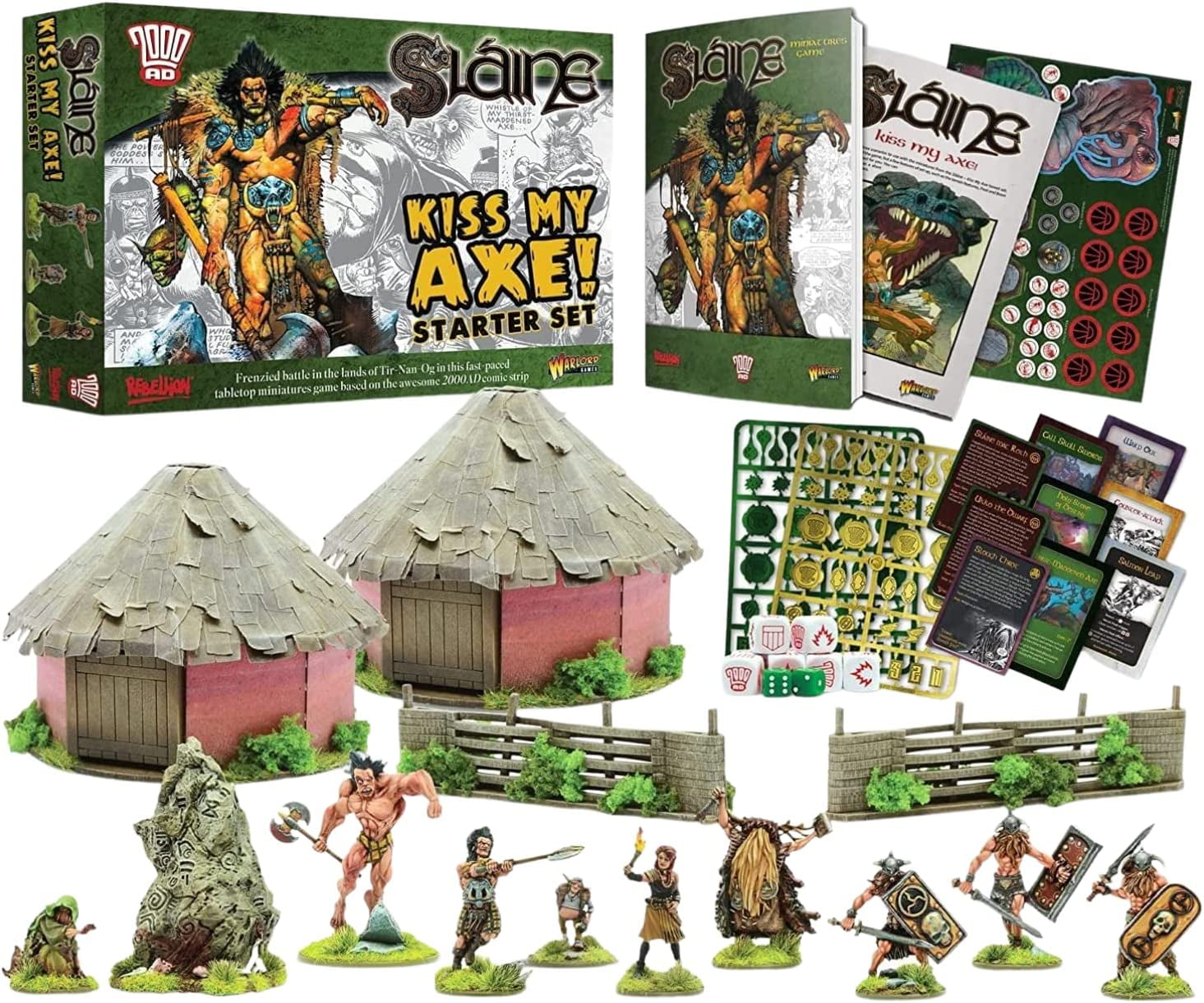 Wargames Delivered-Slaine Kiss My Axe Starter Set 8 Resin 28mm ...
