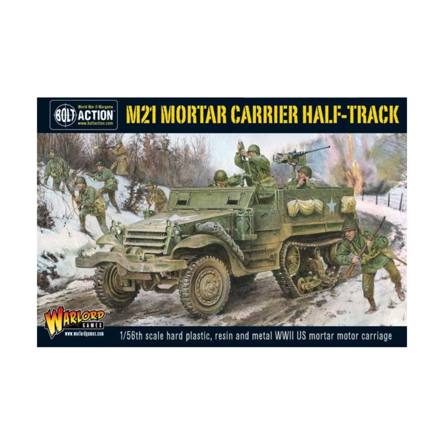 Warlord Games M21 Mortar Carrier Half-Track New - Walmart.com