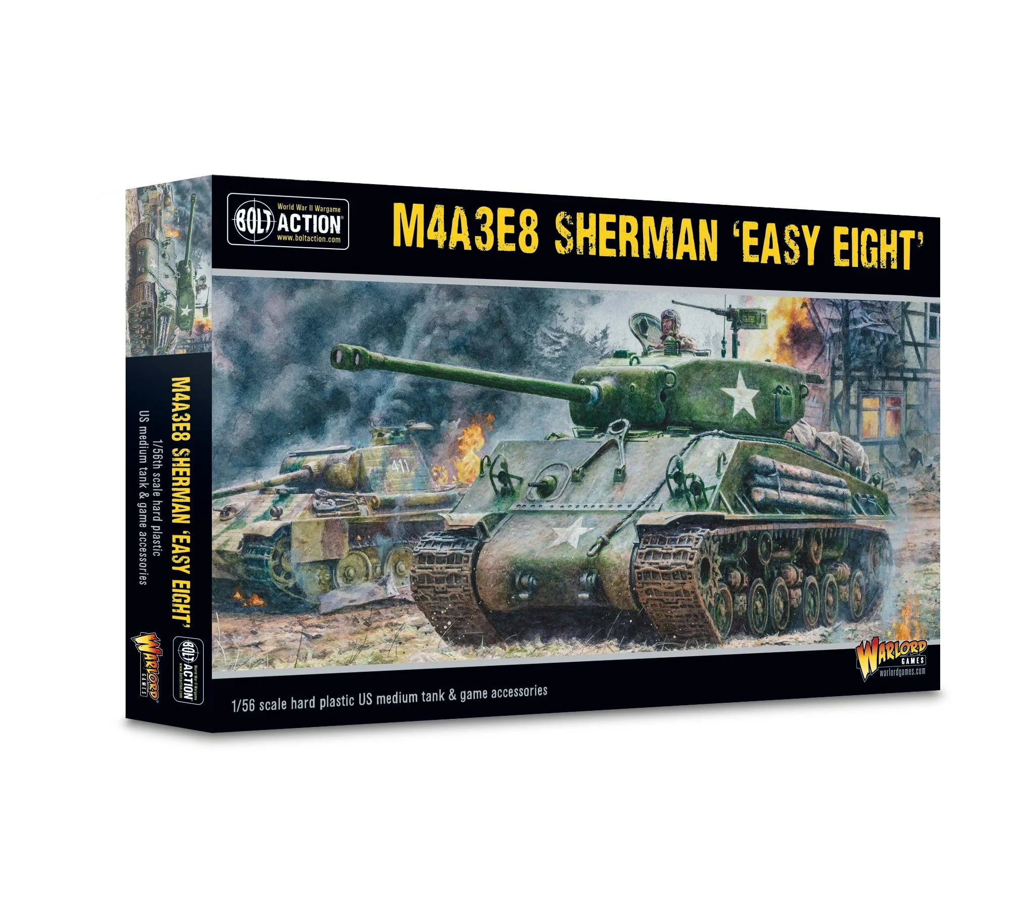 Warlord Games M4A3E8 Sherman Easy Eight - 1:56 / 28mm Plastic Scale ...