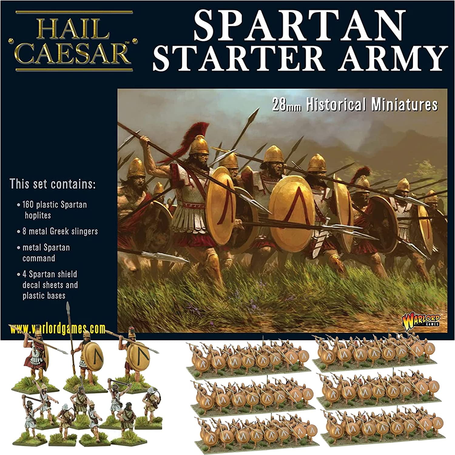 Warlord Games Spartan Starter Army New - Walmart.com