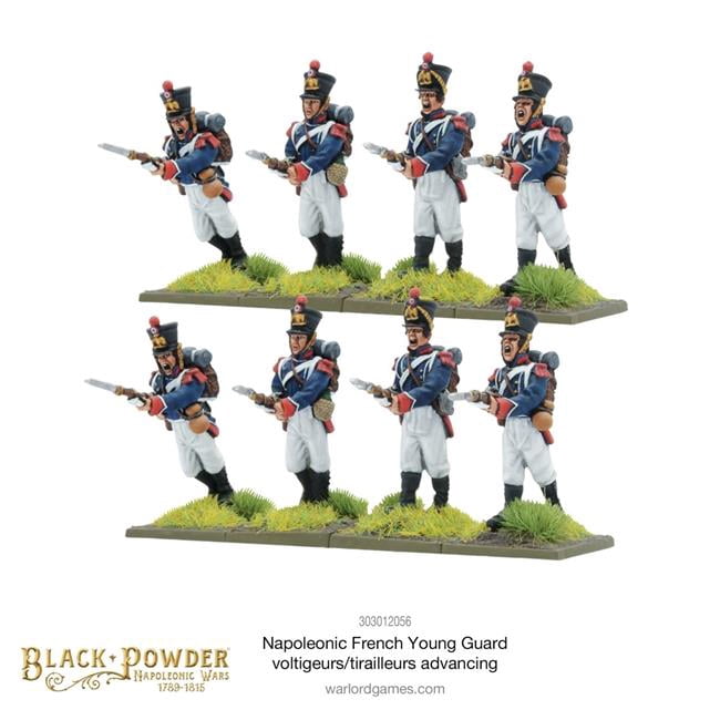Warlord Games WRL303012056 Black Powder Napoleonic French Young Guard ...