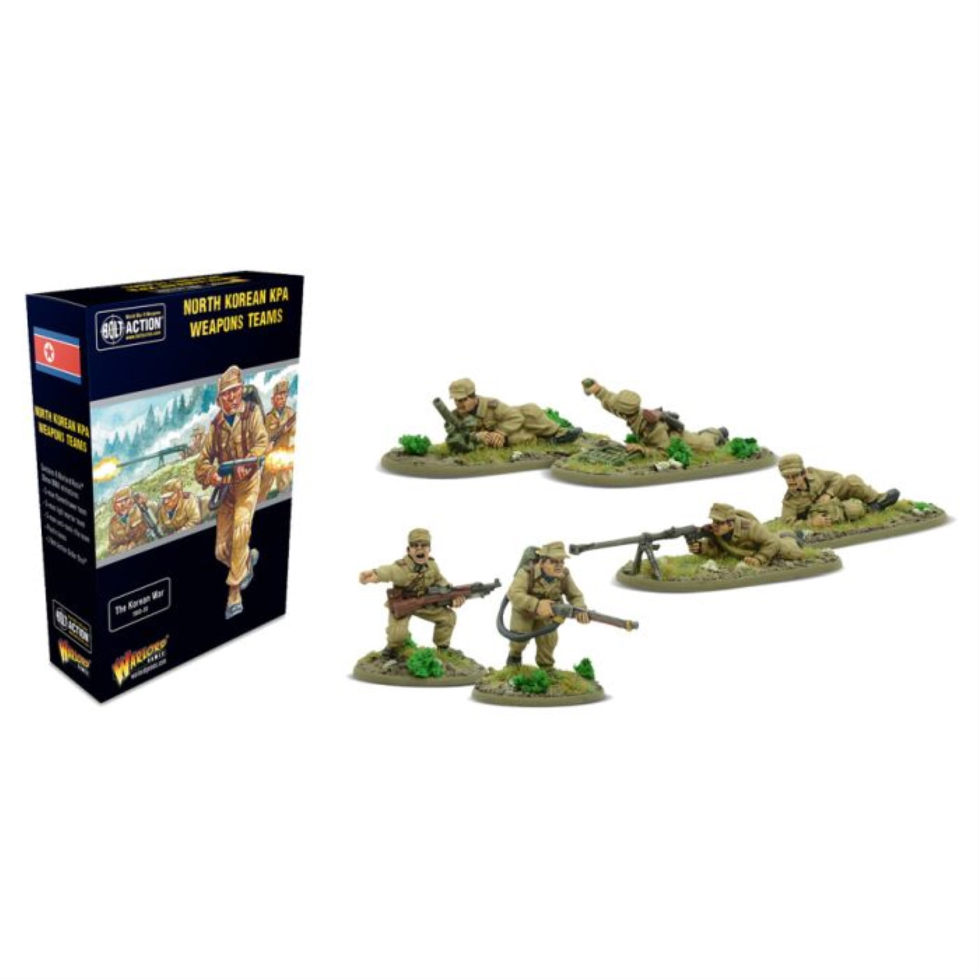 Bolt Action: Korean War: North Korean KPA Weapons Teams - Walmart.com