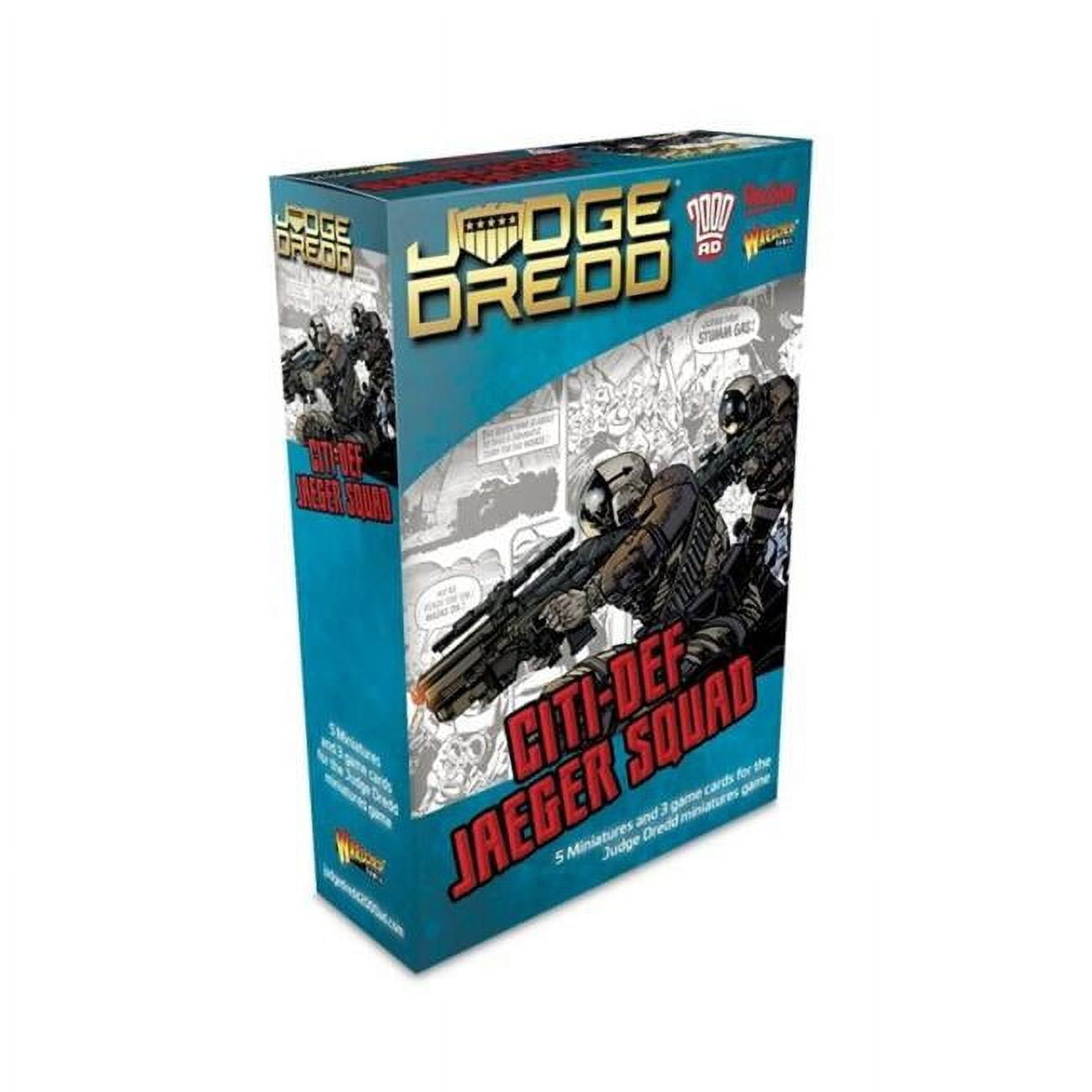 Warlord Games 2000 AD Judge Dredd Citi-Def Jaeger Squad Rebellion ...