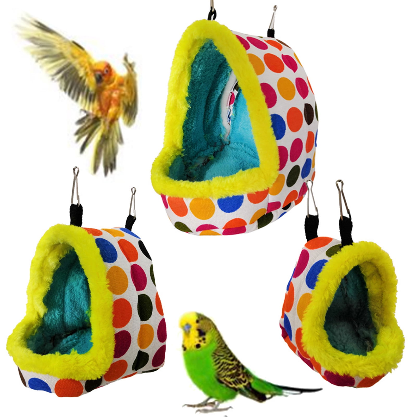 Warm Bird Nest House Bed Hanging Hammock Sleeping Bed Plush Hanging ...