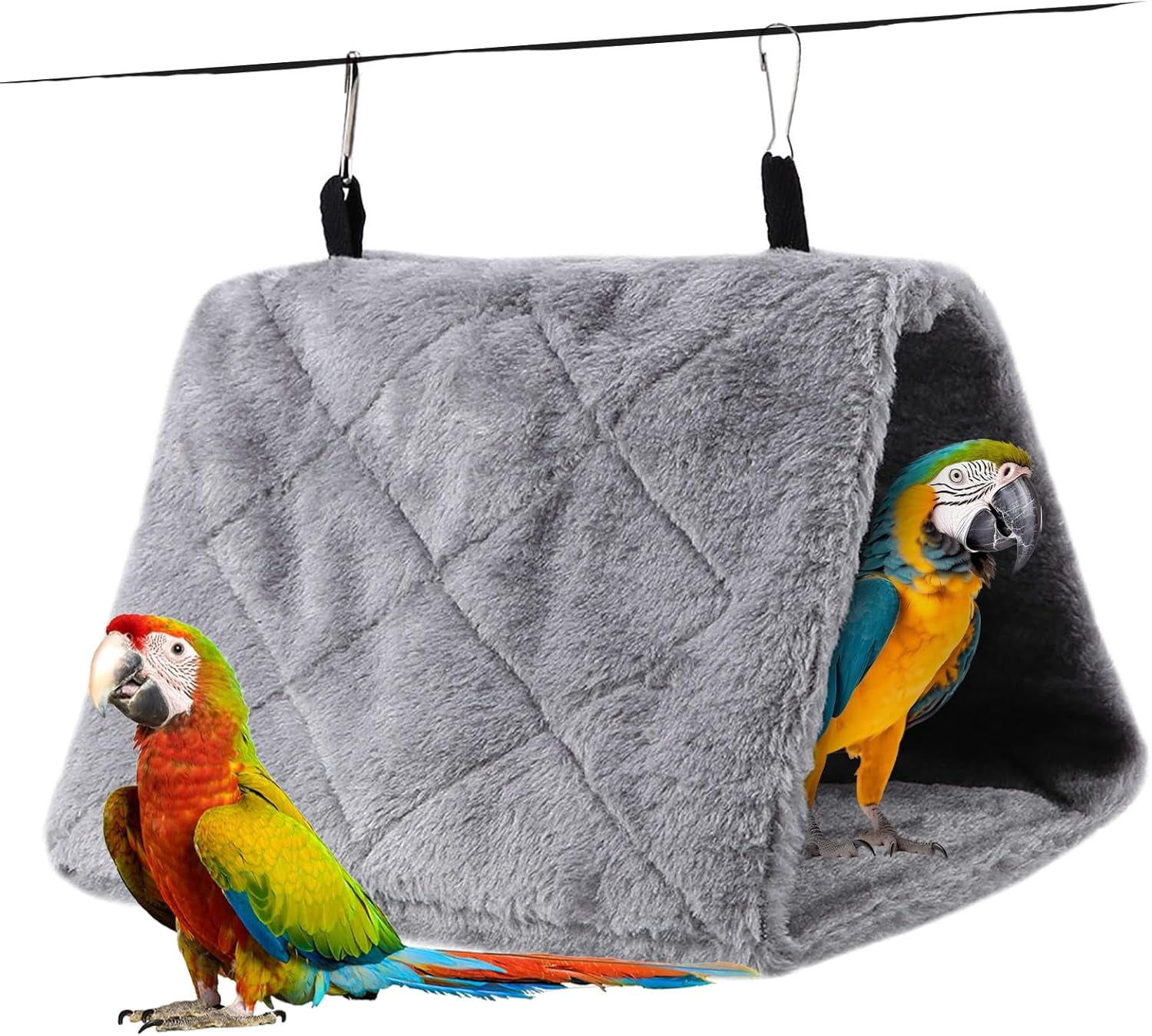 Xekoro Warm Bird Nest House, Bird Bed for Cage Accessories, Parakeet ...