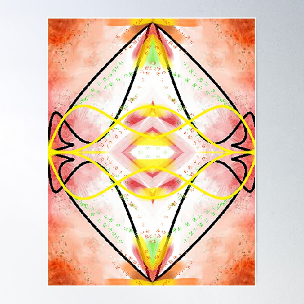 Warm Colors, Abstract Art Design, Psychedelic Arte Abstracto, Abstract ...