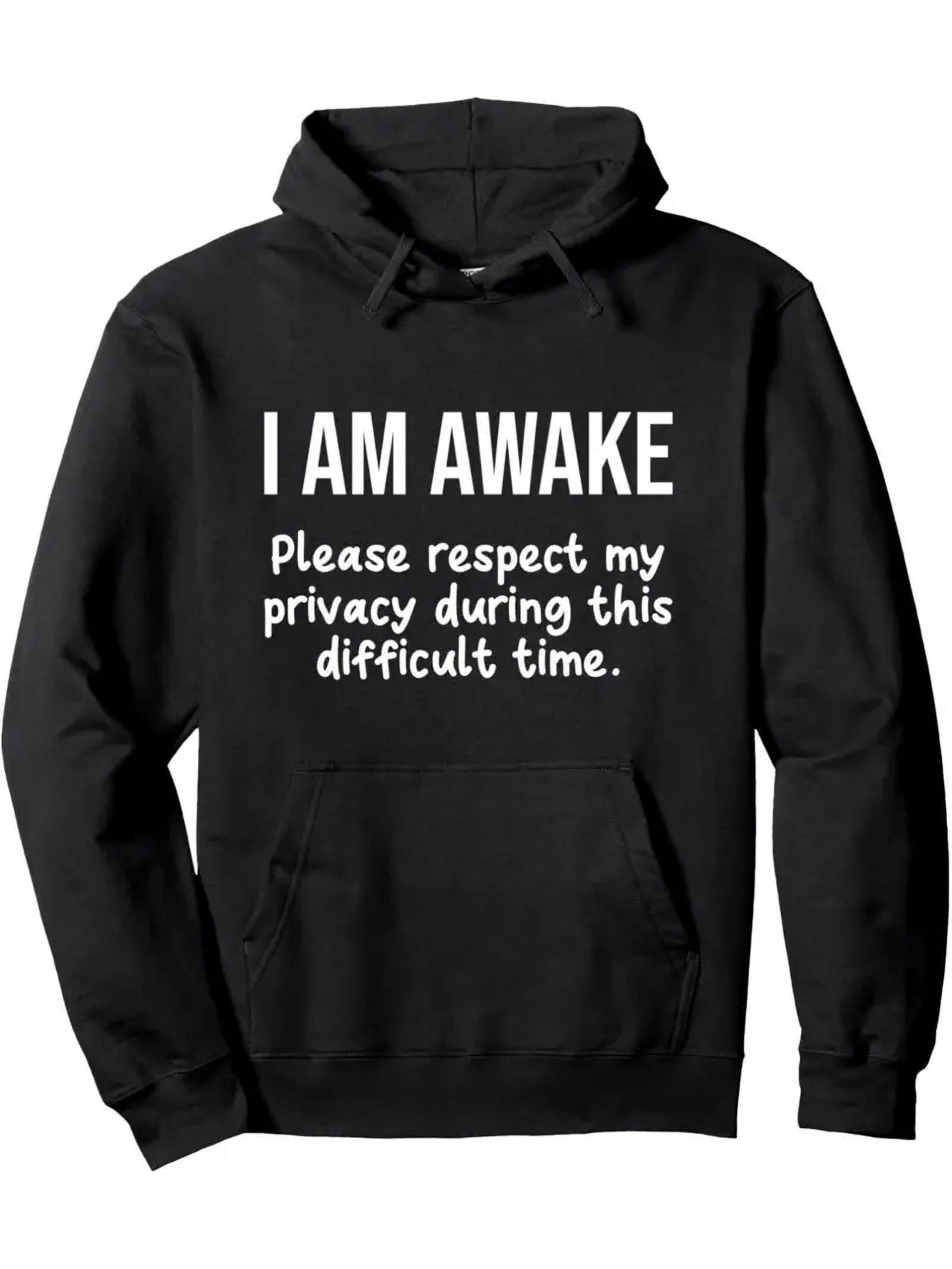 Warm & Comfy Funny Sarcastic Ironic I Am Awake Please Respect My ...
