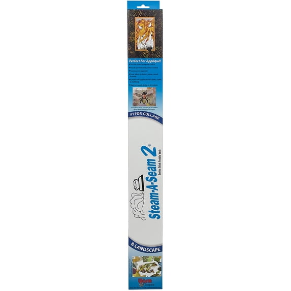 Warm Company Sewing Interfacing Supplies - Steam-A-Seam 2 Fusible Web ...