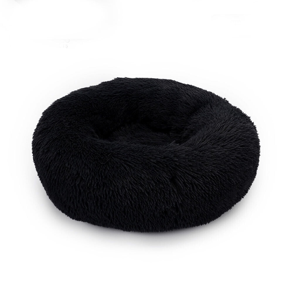 Warm Donut Style Soft Kennel Nest for Pets in Fluffy Cream Color for ...