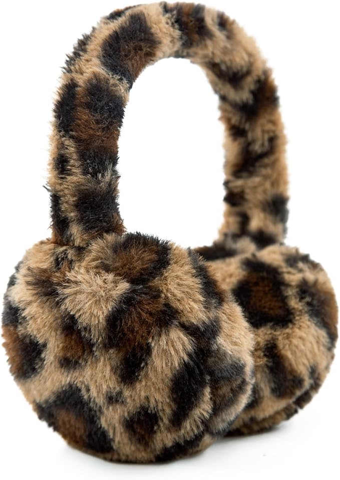 Warm Ear muffs for Women Winter Girls Fluffy Earmuffs Adjustable Lady ...