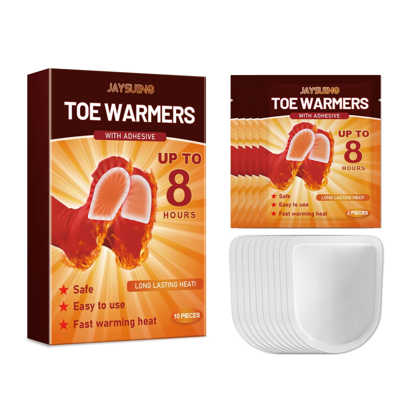Warm Foot Patches (5 Pairs In A Box) Are Self-Heating, Compact And ...