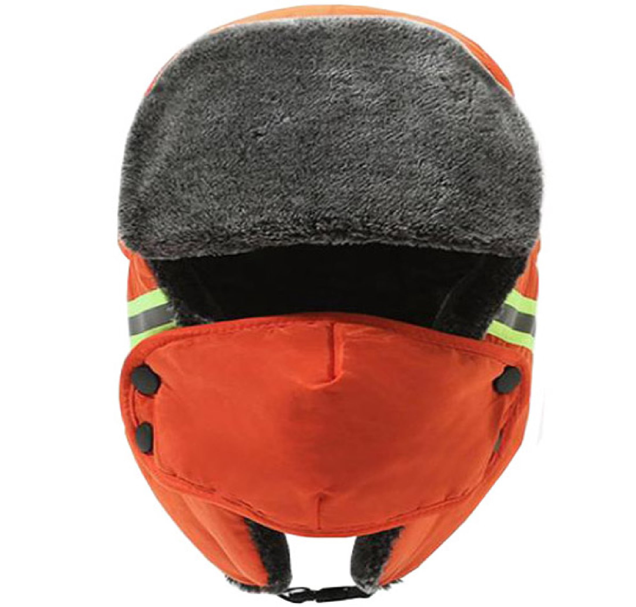 Warm Fur Snow Hat,TGY Winter High Visibility Reflective Trapper Hat ...