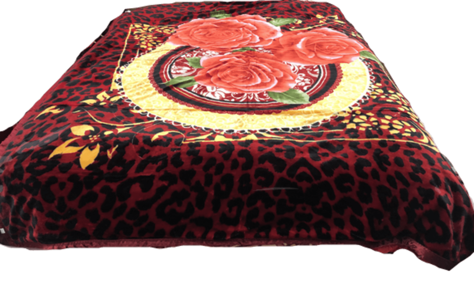 Warm Heavy Plush Korean Style Mink Raschel Winter Blanket Reversible ...