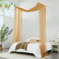 Warm Home Designs Gold Bed Canopy Net - Walmart.com