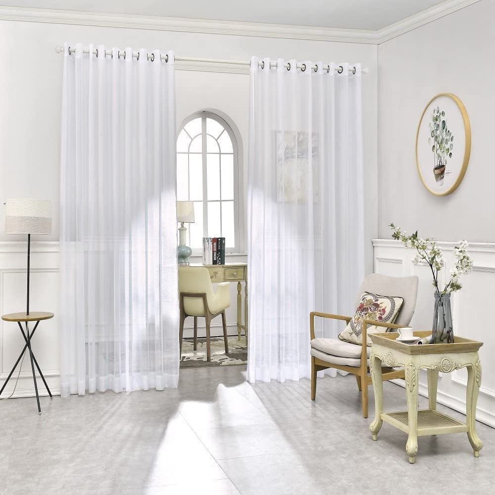 Warm Home Designs Pair of 2 Extra Large 108"W X 120"L Wall to Wall ...