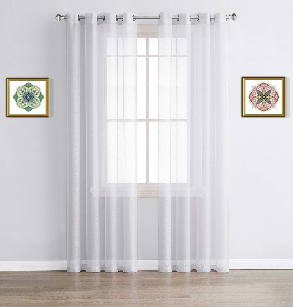 Warm Home Designs Pair of 2 Longer Size 54" (Width) x 96" (Length ...