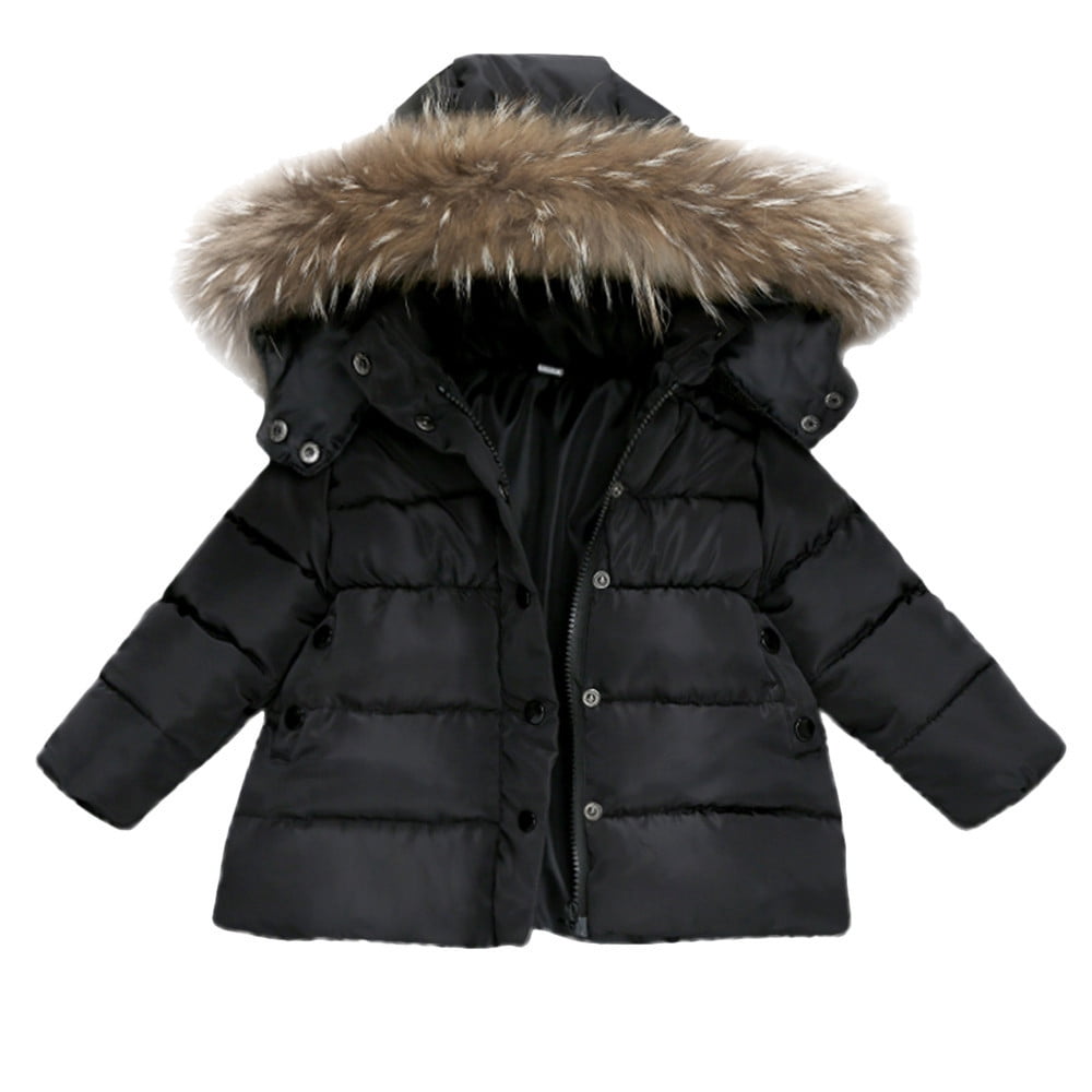 Warm Kids Clothes Jacket Coat Boys Girls Baby Autumn Children Winter ...