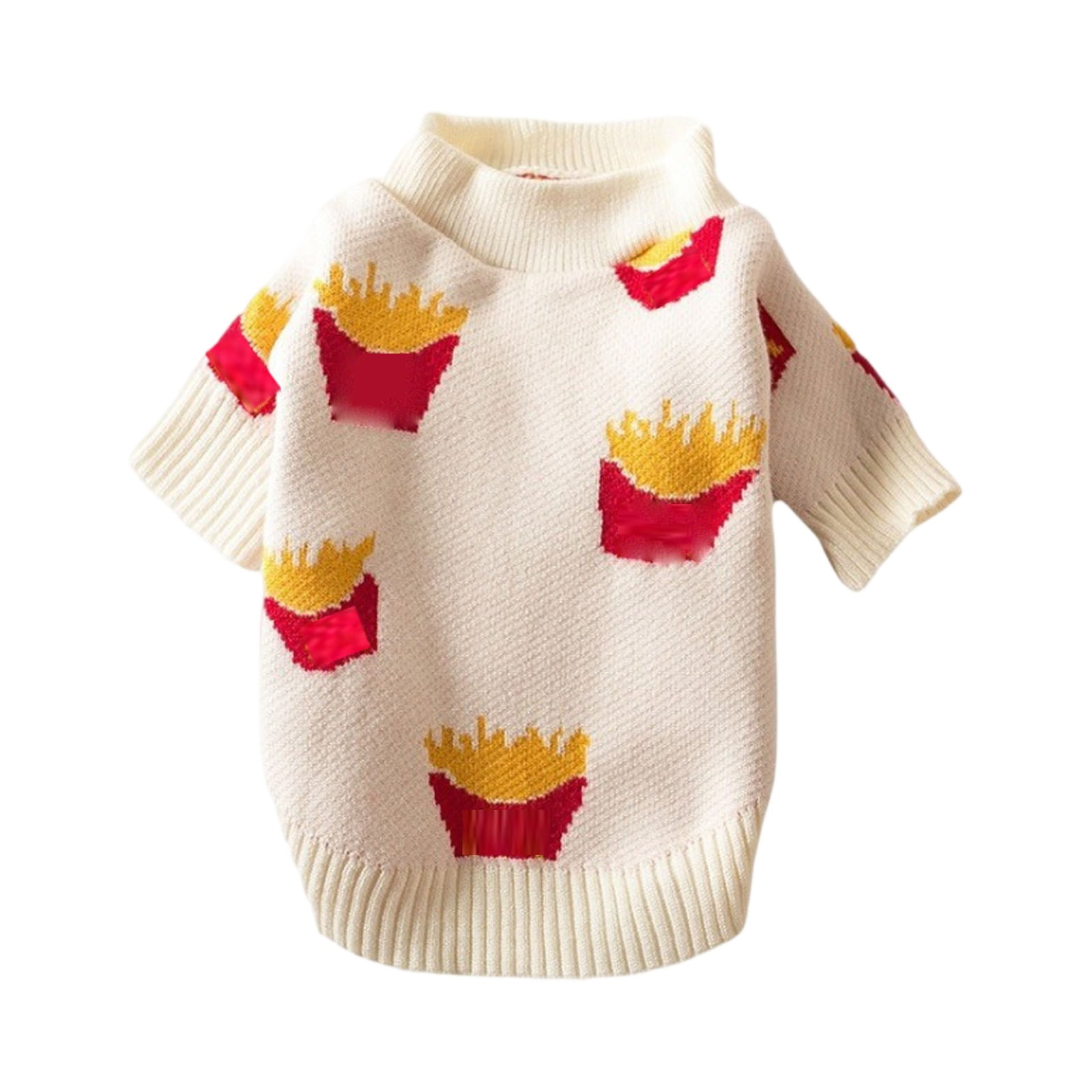 Warm Knit Dog Sweater For French, Schnauzer & Corgi, With Adorable ...