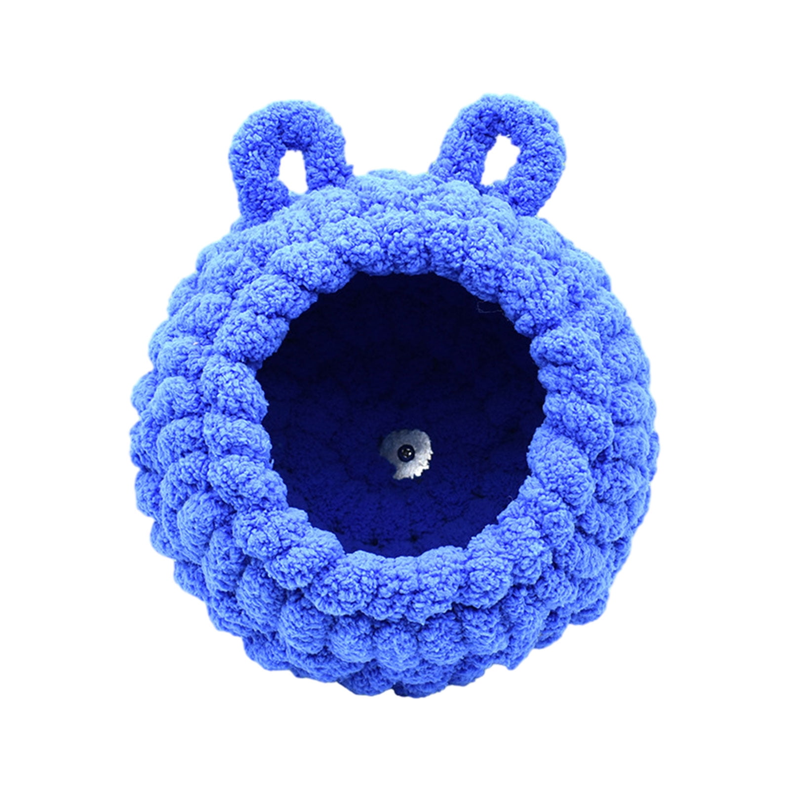 Warm Plush Birds Nest Parrots Coconuts Bear Ear Shape Nest House Bird ...