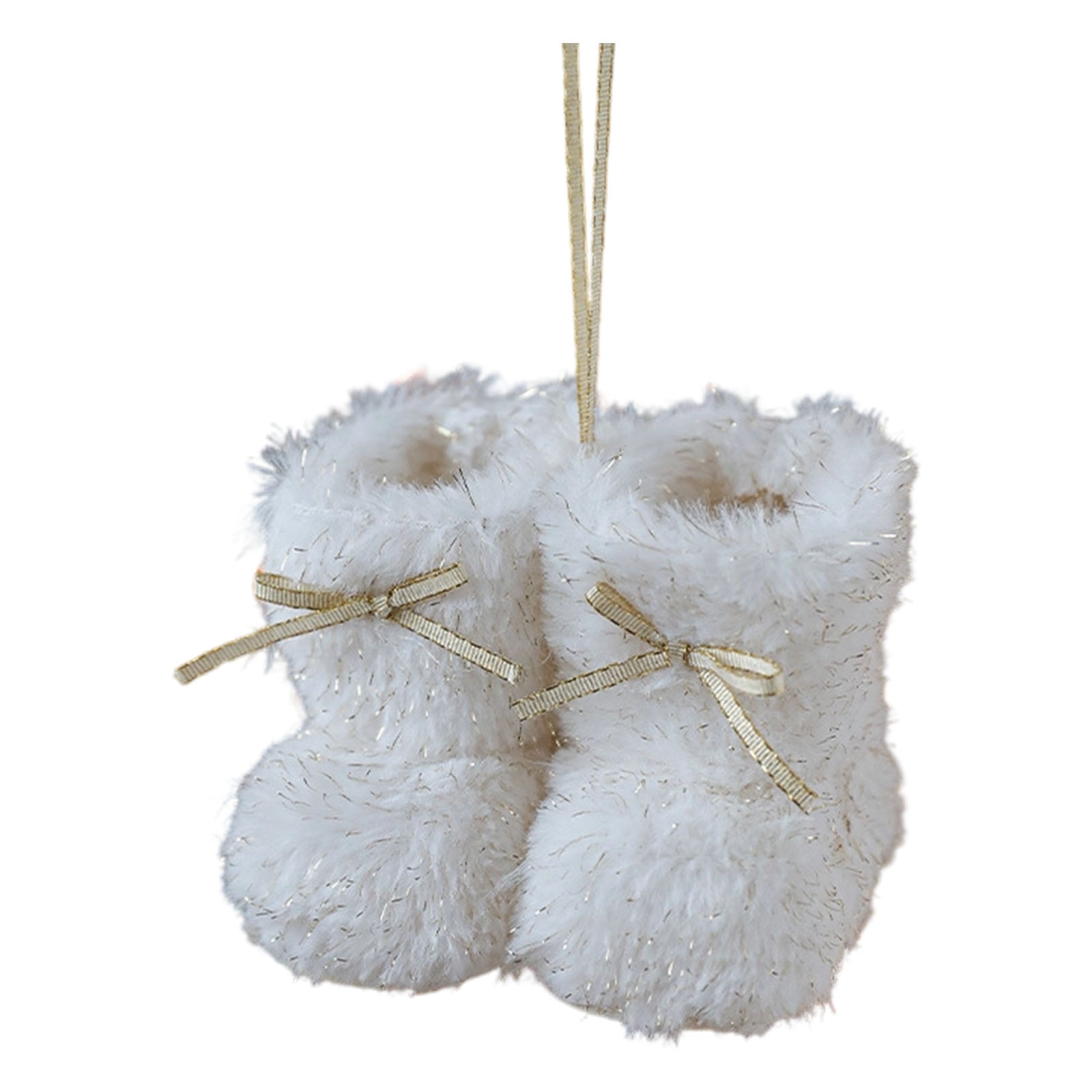 Warm Plush Santa Boot Decors Christmas Tree Boot Hanger Perfect For ...