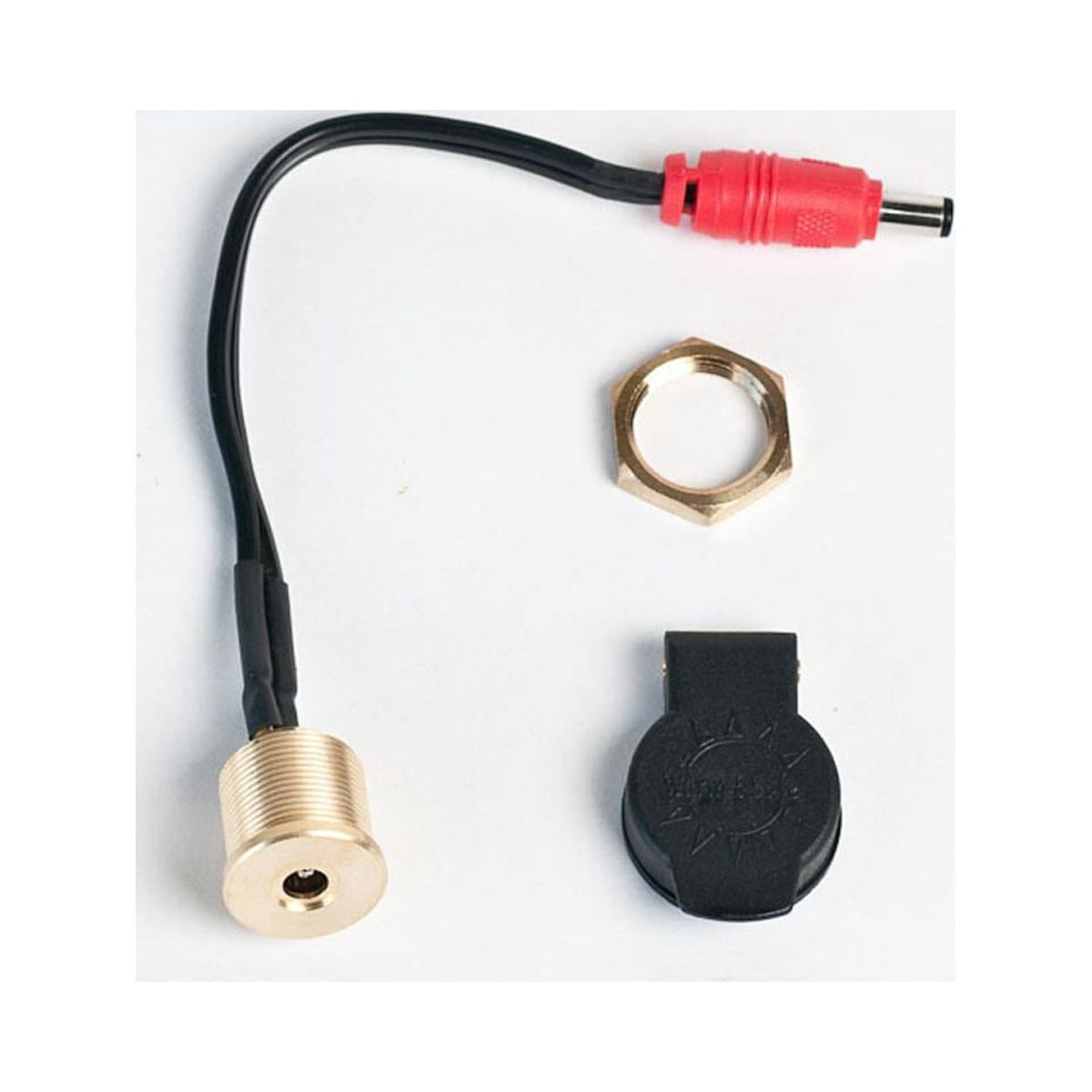Warm & Safe DC Coax Jack Panel Mount with 6in Coax Plug Cable - Walmart.com