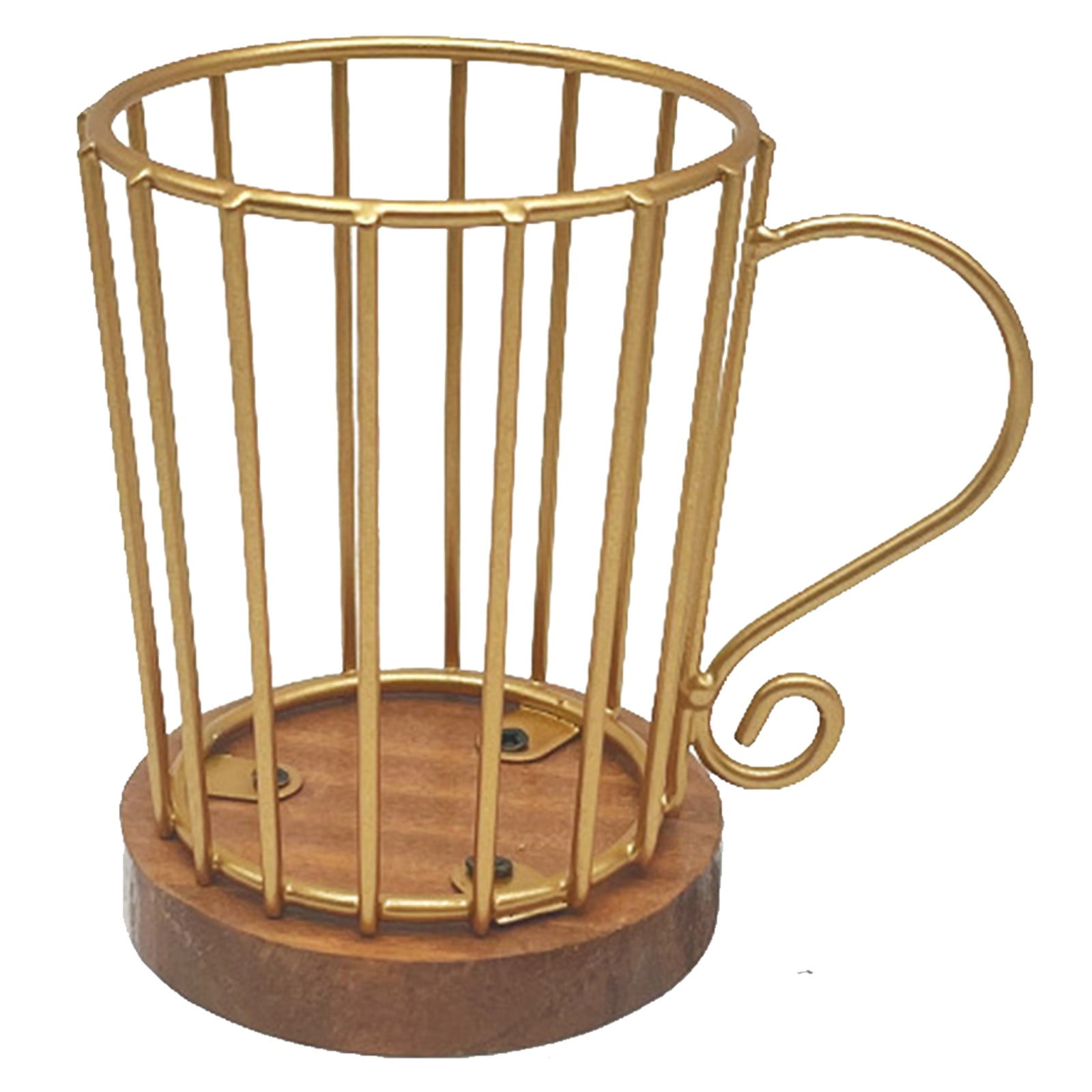 Warm Sun Home Textile Storage,Wood and Art Cup Holder for Toothpaste ...