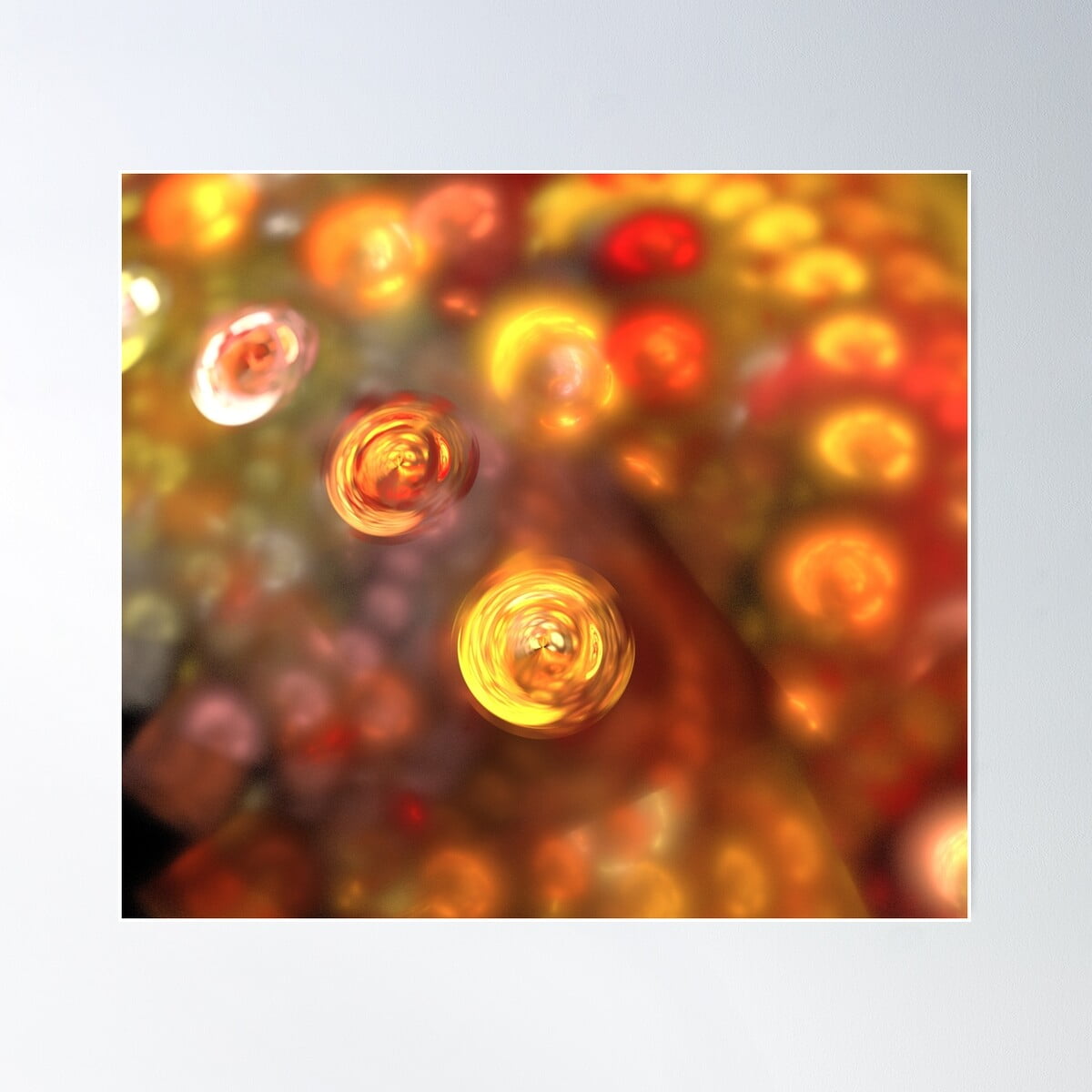 Warm Sun Magnets Poster Wall Art, Modern Wall Decor For Living Room ...