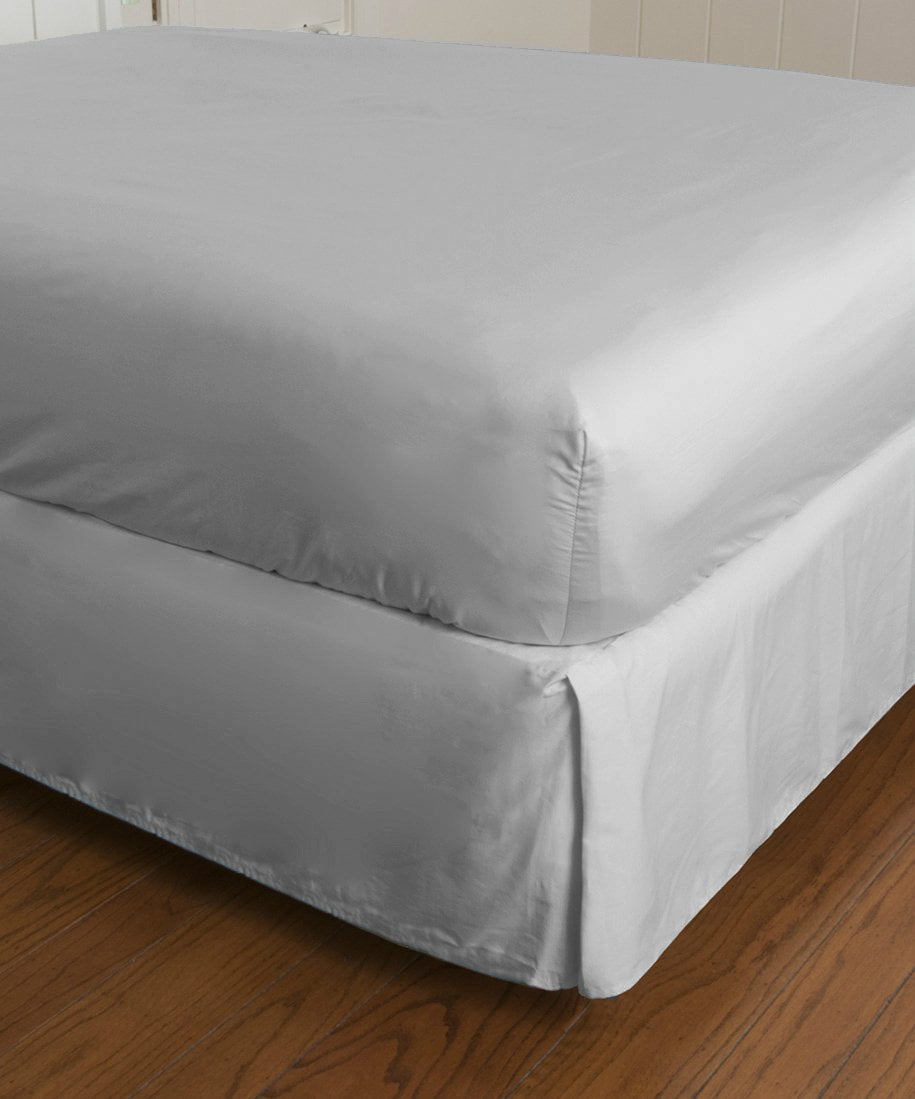 Warm Things Home 360 Thread Count Cotton Percale Fitted Bottom Sheet ...